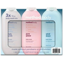 Method Men Sea + Surf Body Wash, 18 Fluid Ounce (Pack of 3) - Walmart.com