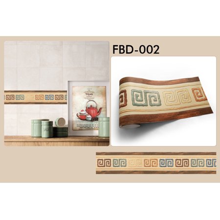Retro Style Skirting Line Stickers Self-adhesive Kitchen stickers; Self ...