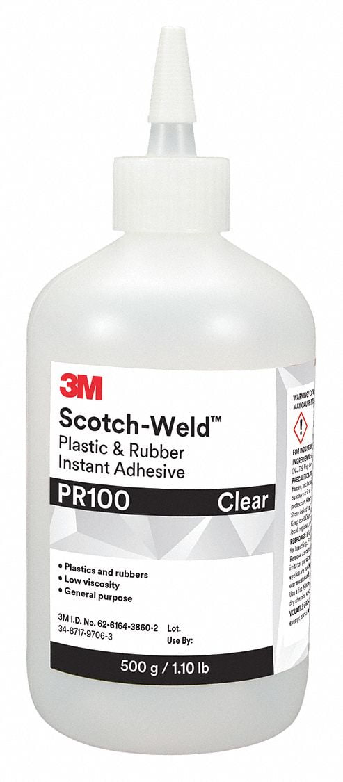 3m Instant Adhesive,1 lb,Bottle PR100 - Walmart.com