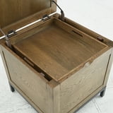 Weston Home Wilson Rectangular Wood Storage Trunk End Table with ...