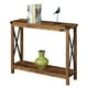Durango Console Table with Shelf - Walmart.com