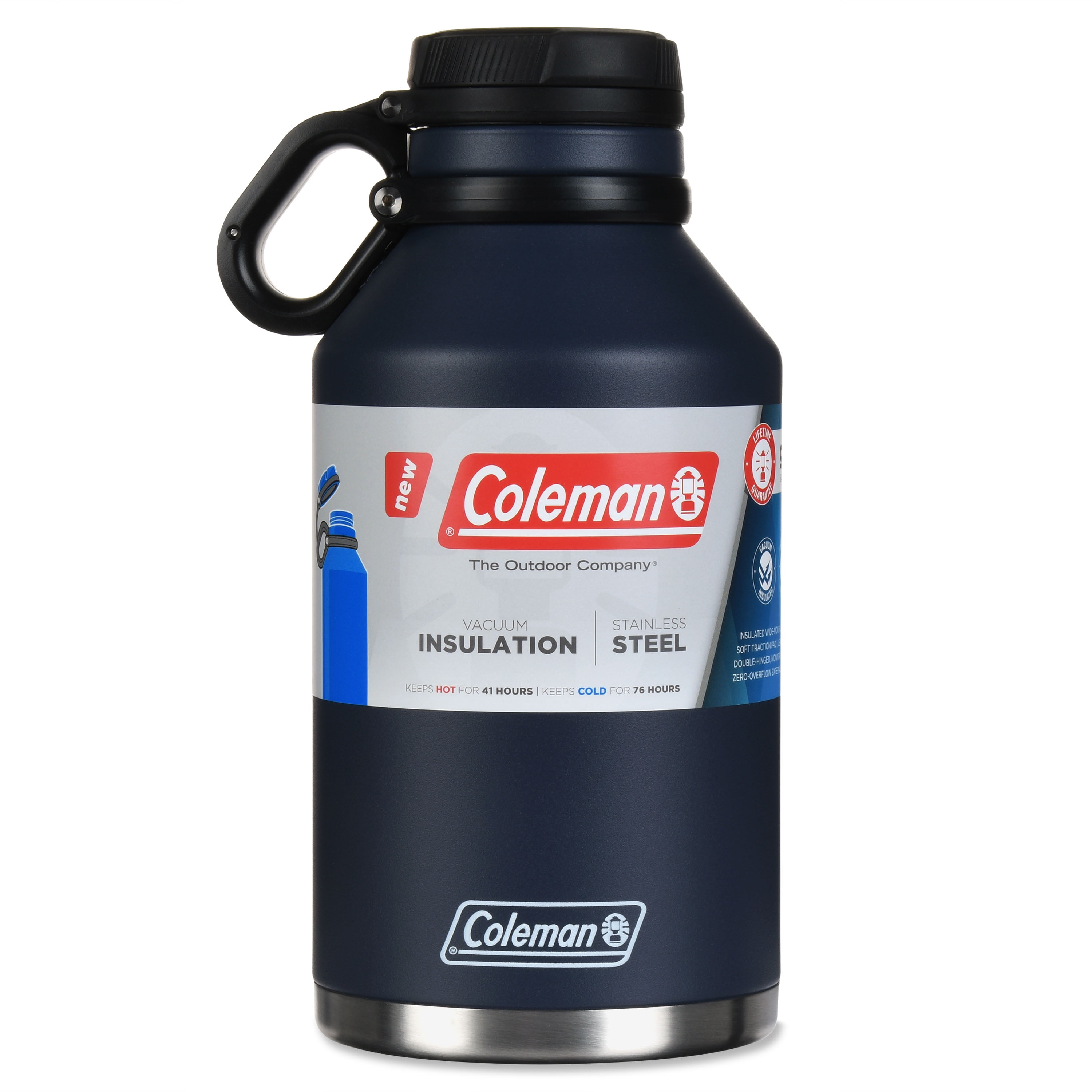 Coleman Stainless Steel Insulated Growler, 64oz., Blue Nights - Walmart.com