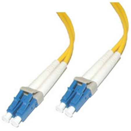 10m LC/LC Duplex 9/125 Single Mode Fiber Patch Cable - Yellow | Walmart ...