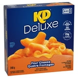 KD Deluxe Four Cheese Macaroni and Cheese Frozen Dinner, 340g Box, 340g ...