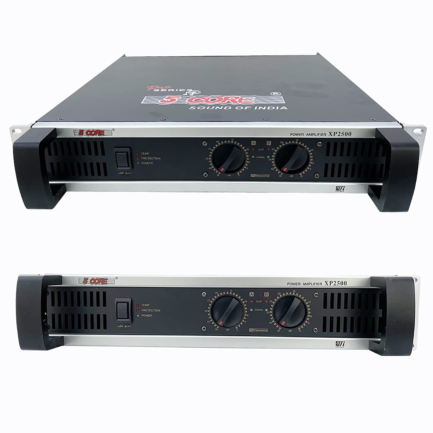 5 Core 2 Channel Professional Power Amplifier-2U 900W 4Ω High Powered ...