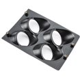 Autometer 10002 Shifter Console Gauge Pod, Quad, 2-1/16" Fits select ...