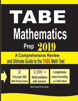 Pre-Owned TABE Math Prep 2019: A Comprehensive Review and Ultimate ...