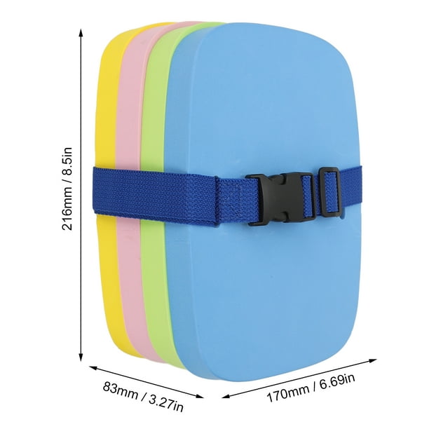 Kids Back Float Swim Trainer Soft Foam Kids Swim Back Float Waterproof Safe EVA Colorful with Strap for Beginners for Pool Walmart