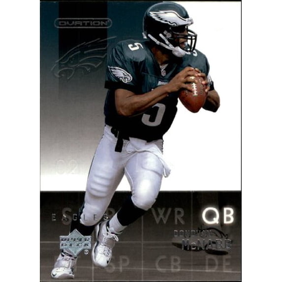 2002 Upper Deck Ovation #65 Donovan McNabb NFL Football Trading Card ...