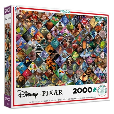 Ceaco - Disney/Pixar - Movie Posters - 2000 Piece Interlocking Jigsaw ...