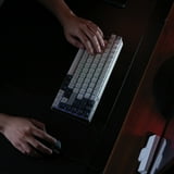 Azio Cascade Bluetooth and USB 75% Mechanical Computer Keyboard, Hot ...