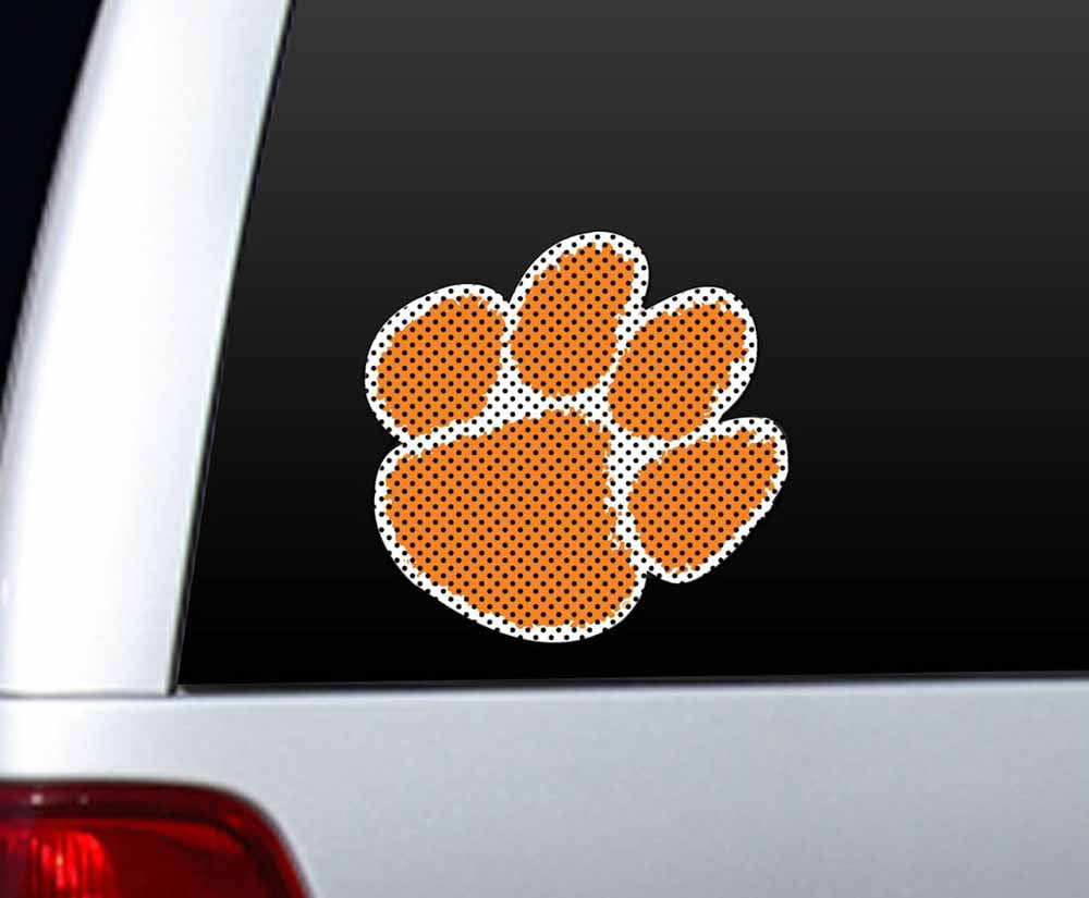 NCAA Clemson Tigers Window Film - Walmart.com