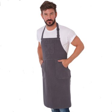 Augusta Full Length Apron With Pockets 4350 Royal Os - Walmart.com