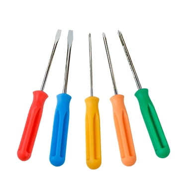 8 piece High-Vis Screwdriver Set - Orange - Walmart.com