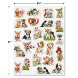 Current Puppy Pals Stickers - 48 Stickers, Set of 2 sheets, Puppies ...