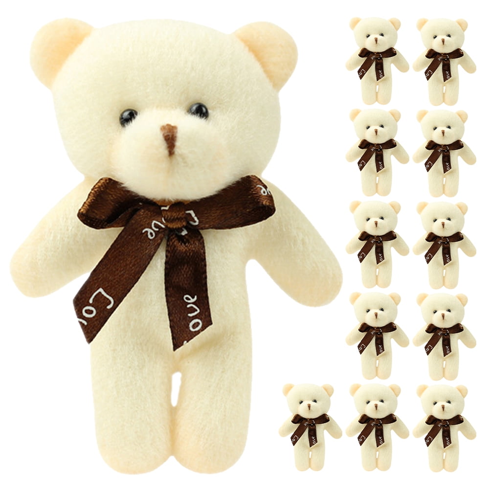 Click here for Qusenong 12pcs Mini Bear Pendant Stuffed Animal Pl... prices