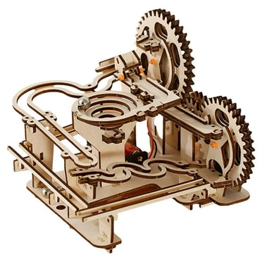 Wood Trick 3D Mechanical Model Tractor Wooden Puzzle, Assembly ...