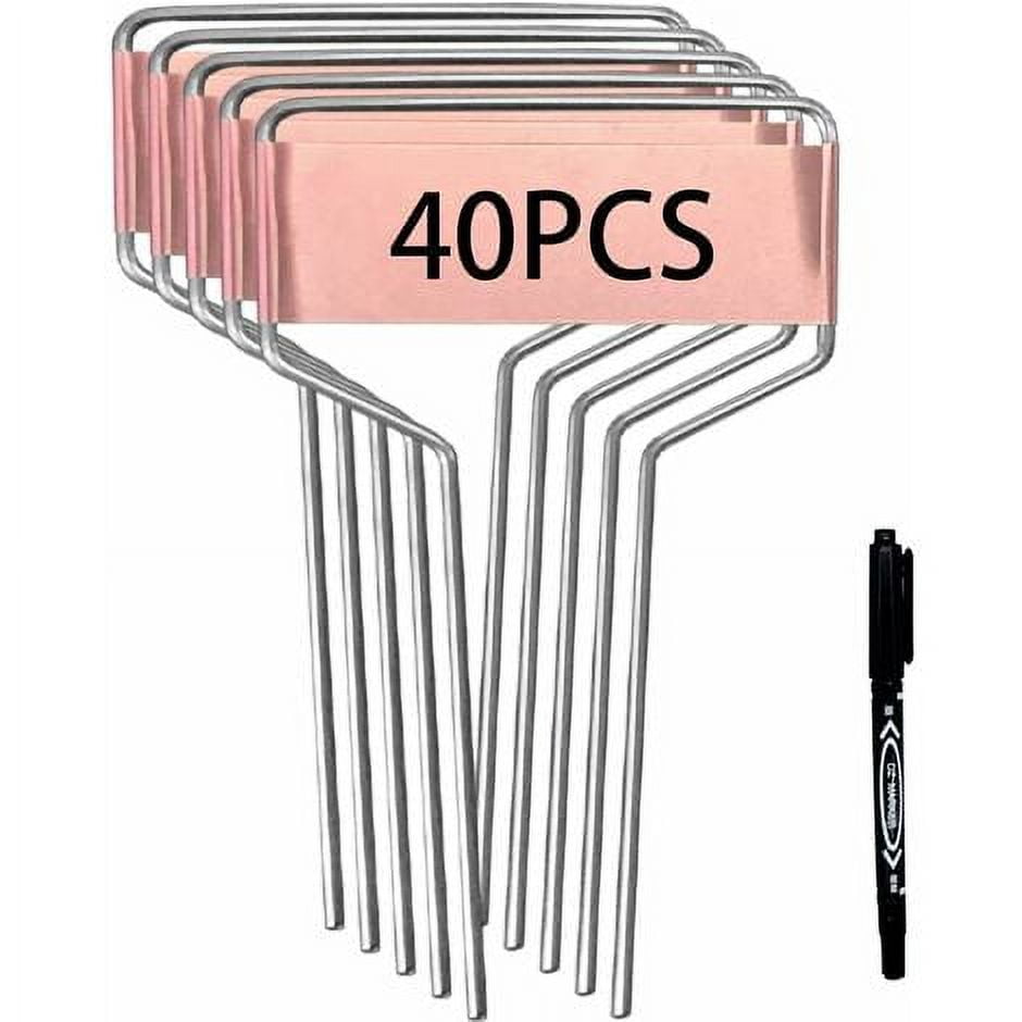 Click here for Mfg2020 40 Pack Metal Plant Label Stakes - Copper... prices
