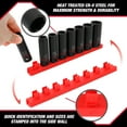 Hyper Tough 9-Piece 1/2-Inch Deep Drive Impact Socket Set SAE, 41045 ... Hyper Tough 9-Piece 1/2-Inch Deep Drive Impact Socket Set SAE, 41045 ...