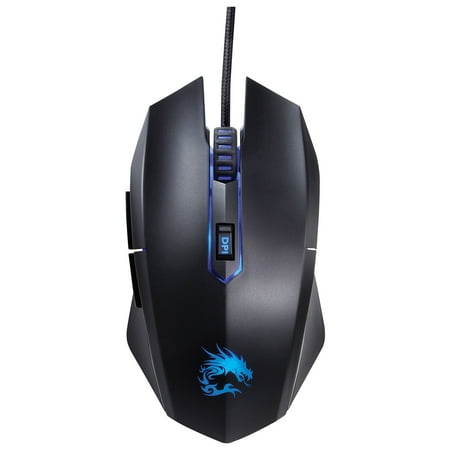 Lexma G95 8200DPI Laser Mouse - Black - Refurbished - Walmart.ca