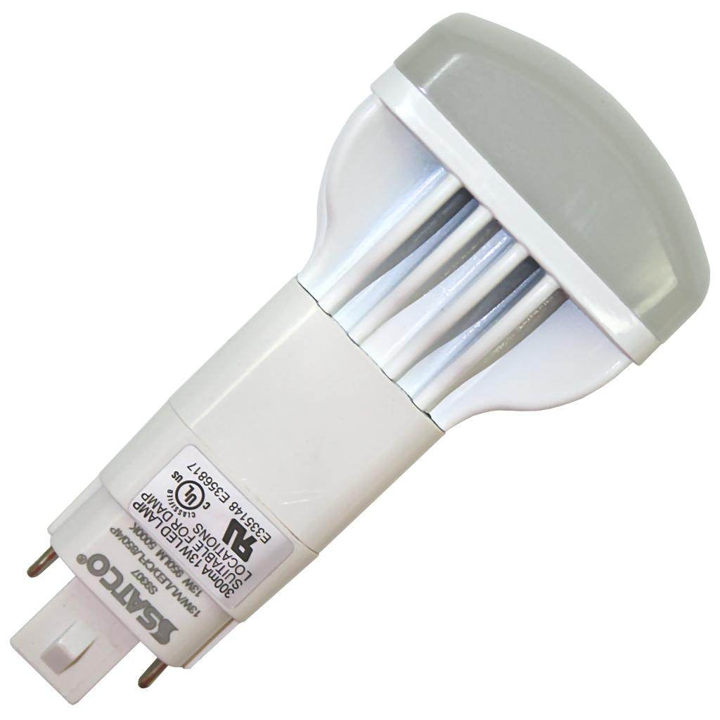 Satco 09307 - 13W/VL/LED/CFL/850/4P (S9307) LED 4 Pin Base CFL ...