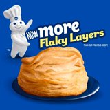 Pillsbury Grands! Flaky Layers Buttermilk Biscuits, 5 ct, 10.2 oz ...
