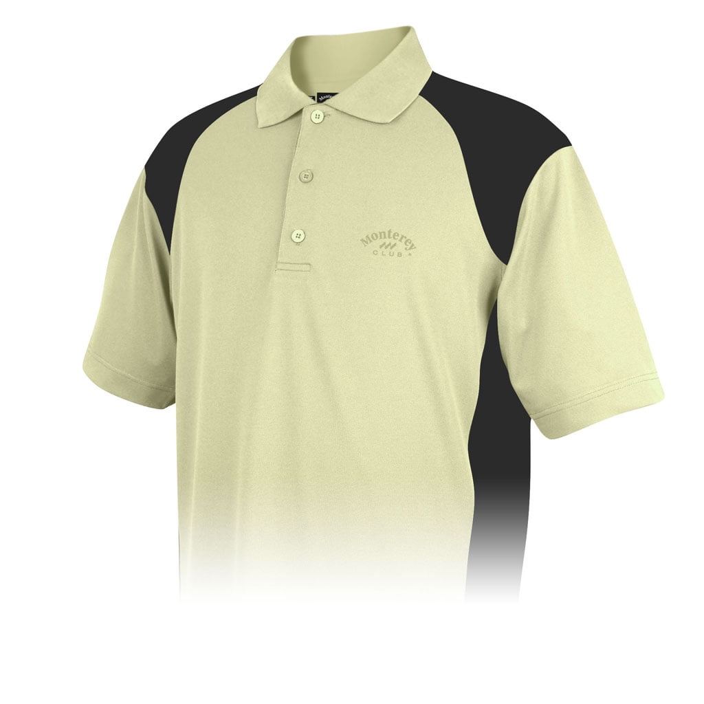 Monterey Club Men's Victory Tour Colorblock Golf Polo Shirt #1034 ...