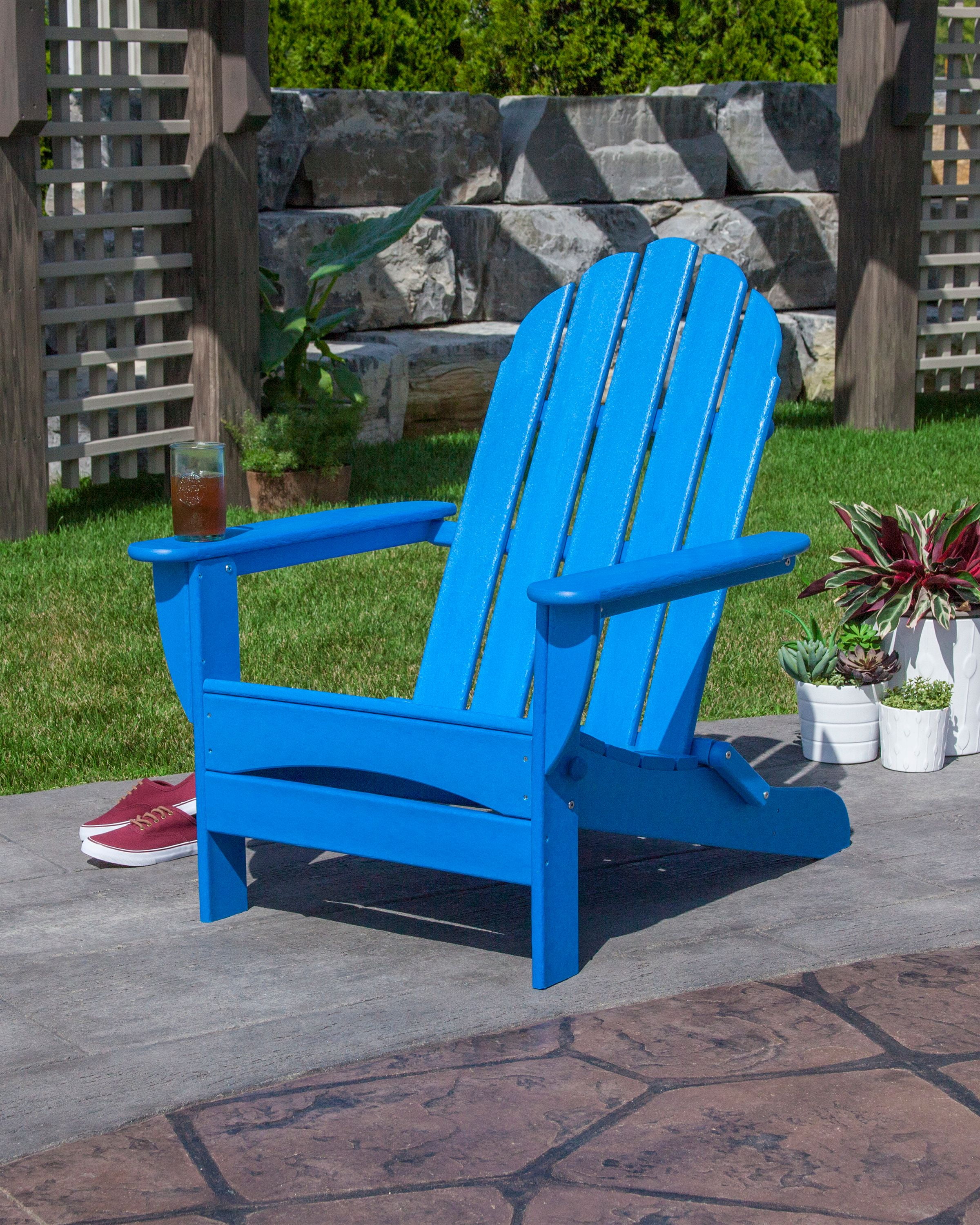 Polywood classic oversized curveback adirondack chair store