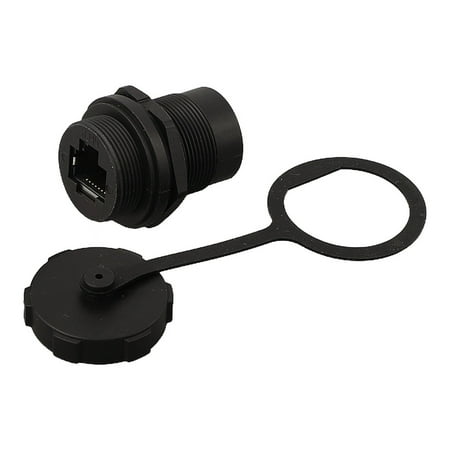 E13 Waterproof Connector Network Switch Coupler Threaded Female/Female ...