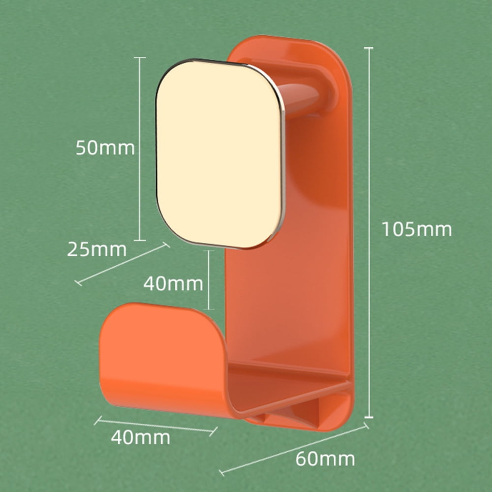 Stick On Wall Wash Basin Holder Wall-Mounted Adhesive Storage Hook For ...