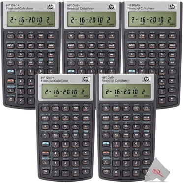 HP 10BIIPlus Financial Calculator for Business, Finance, and Office Use ...