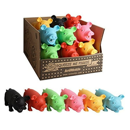 Animolds Squeeze Me Piggie Toy