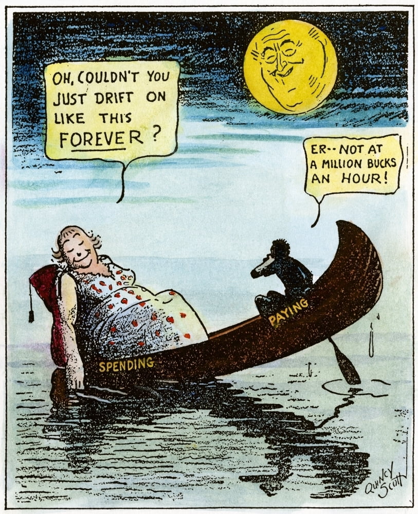 Cartoon: New Deal, 1935. /N'Romance Comes High.' Anti-New Deal Cartoon ... Cartoon: New Deal, 1935. /N'Romance Comes High.' Anti-New Deal Cartoon ...