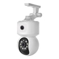 YAHHU 1080P Wireless Security Camera Dual Lens Pan Tilt WiFi Baby ...
