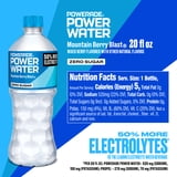 POWERADE Power Water Zero Sugar Mountain Berry Blast Electrolyte Water ...