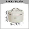 Clearance Under $6, Stainless Steel Lunch Box Double Layer with ...