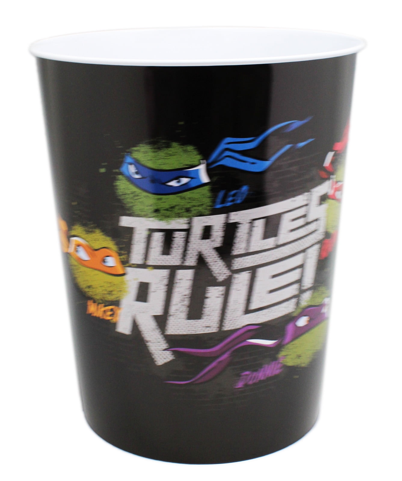 Teenage Mutant Ninja Turtles Black Colored Single Room Trash Can ...