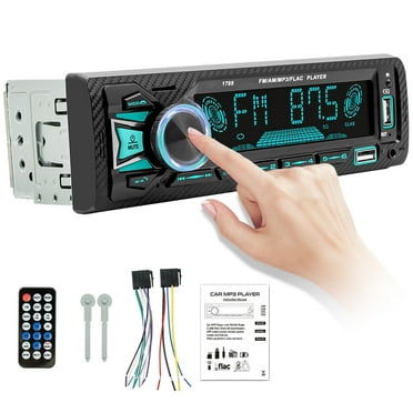 Single Din Blue tooth Car Radio Audio 24V USB/SD/MP3 Player In Dash Aux ...