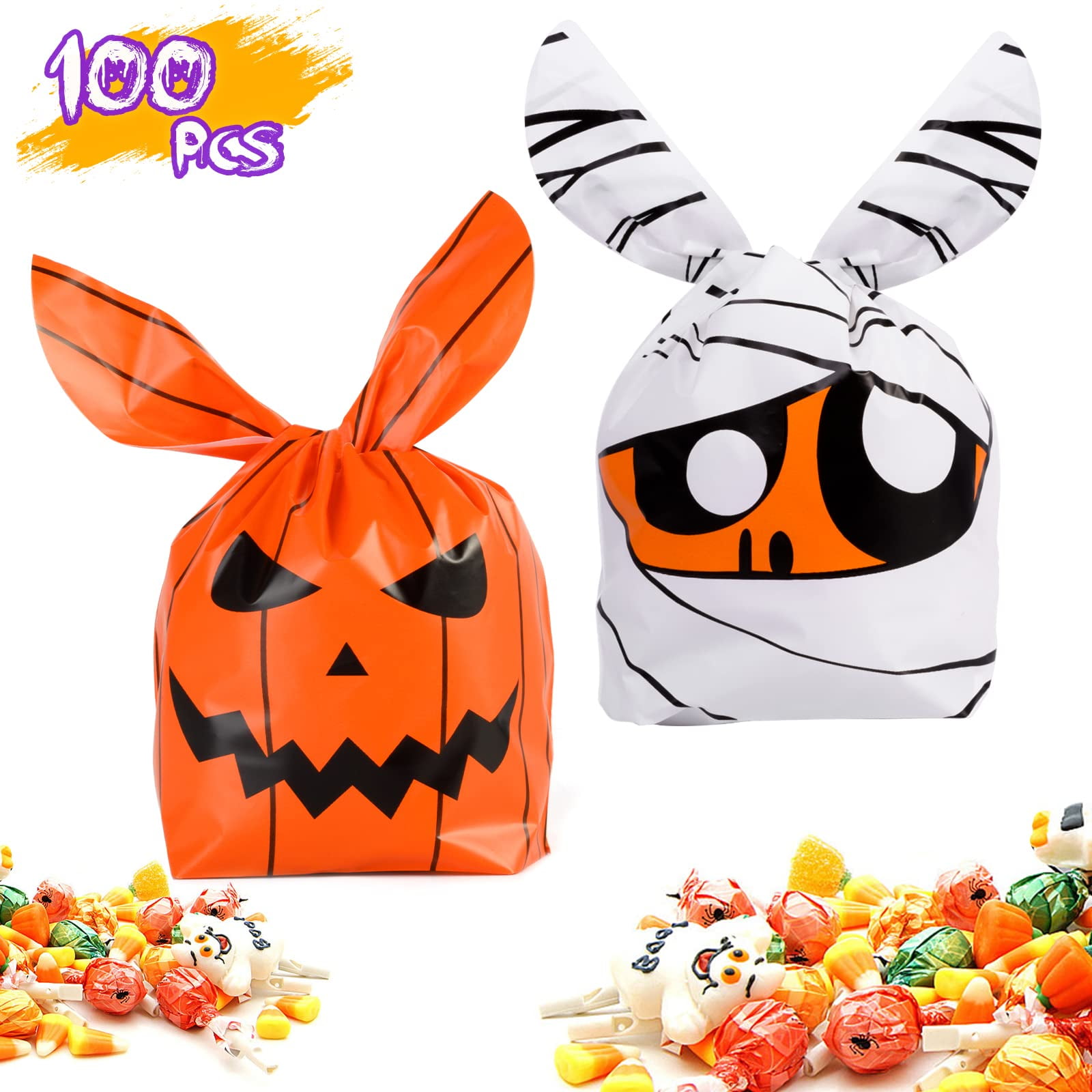 Halloween Candy Bag Clip Art