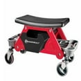 Powerbuilt Heavy Duty Garage Roller Chair with Wheels, Workshop Rolling ...
