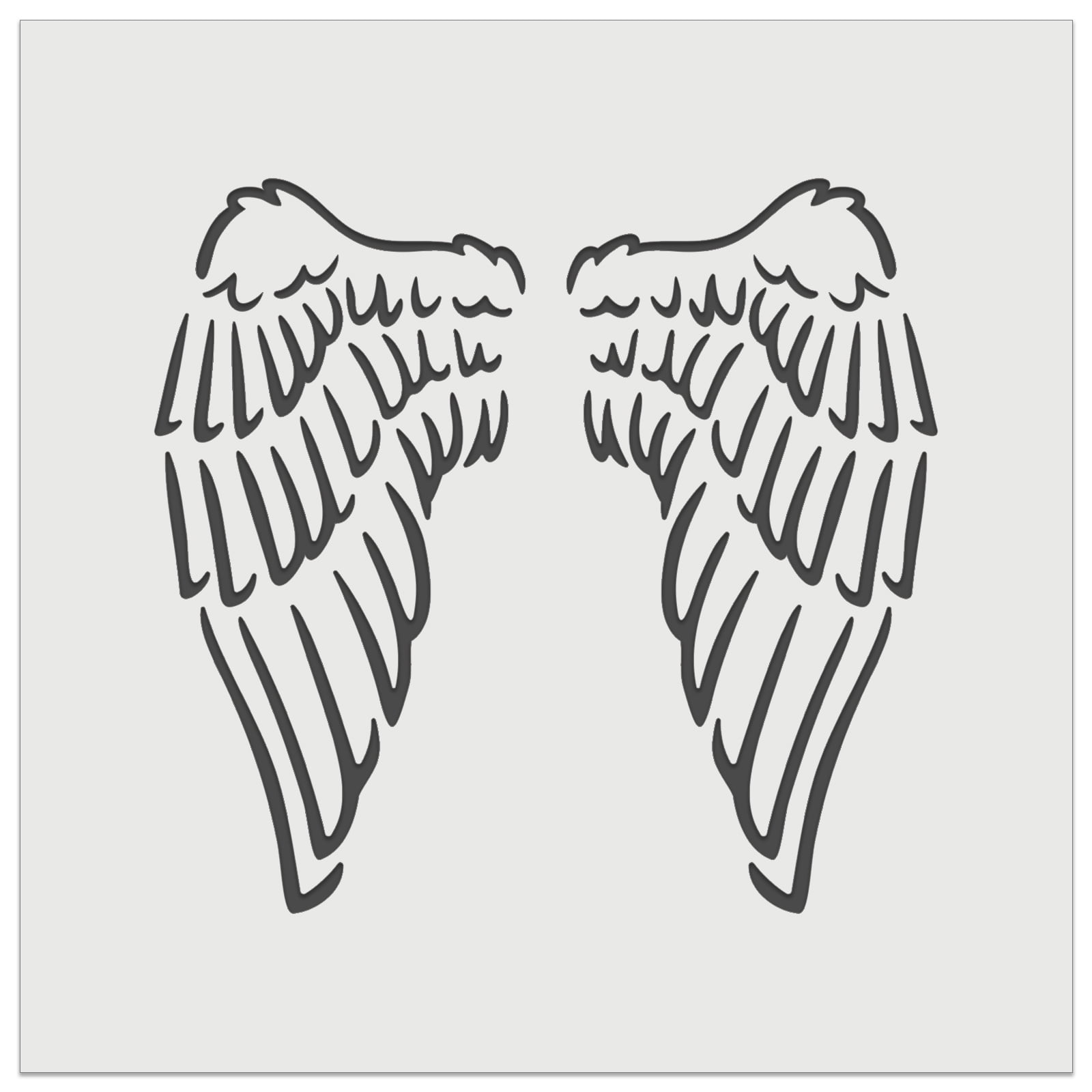 Angel Feathers Drawing