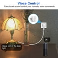 Topesel 2 Pack Mini Smart Plug, Wifi Outlet, Google Home/Alexa, Remote ...