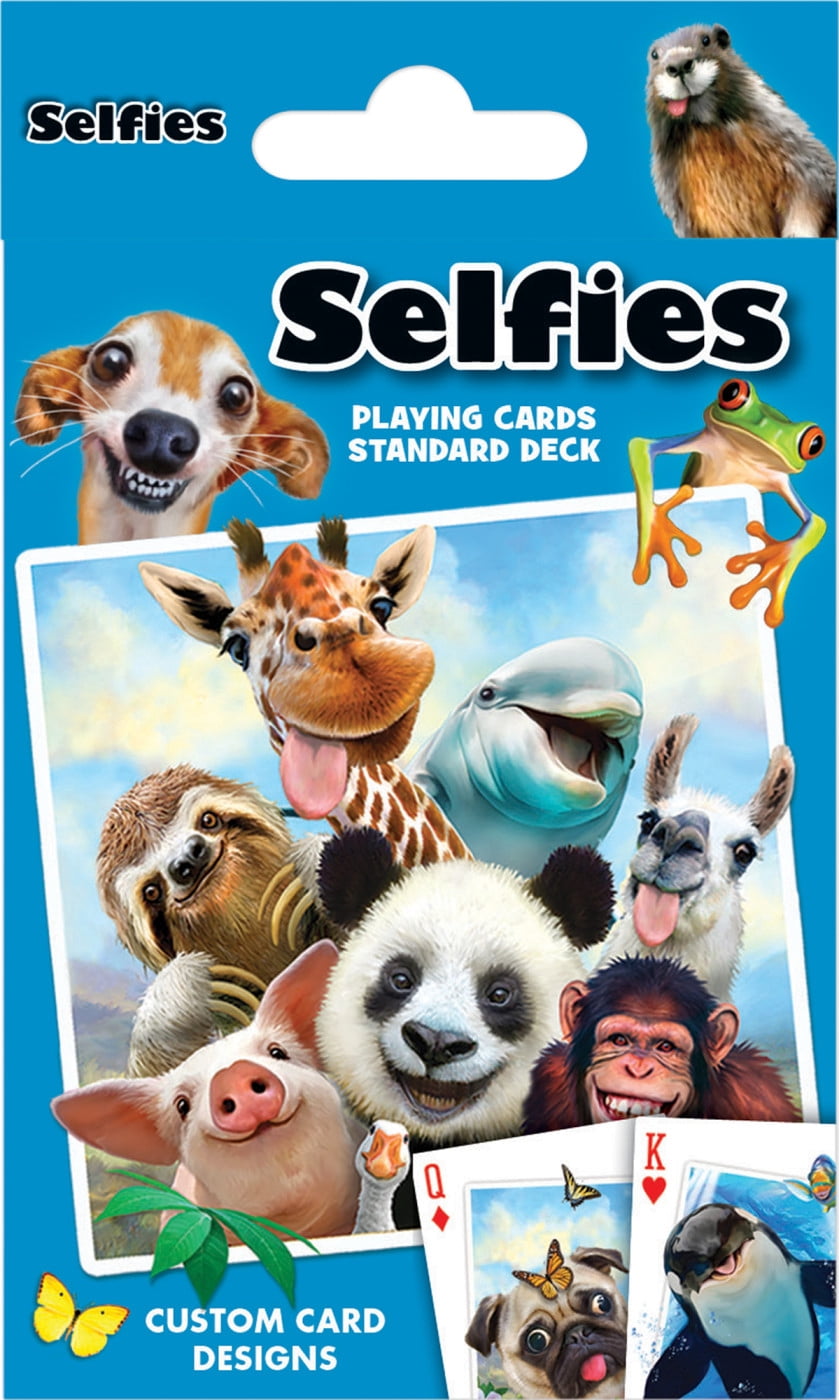 MasterPieces Officially Licensed Selfies Playing Cards - 54 Card Deck ...