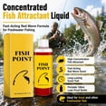 Concentrated Fish Attractant Liquid, Fast-Acting Red Worm Formula Scent ...