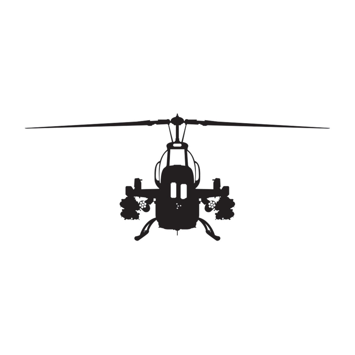 AH-1 Super Cobra Sticker Decal Die Cut - Self Adhesive Vinyl ...