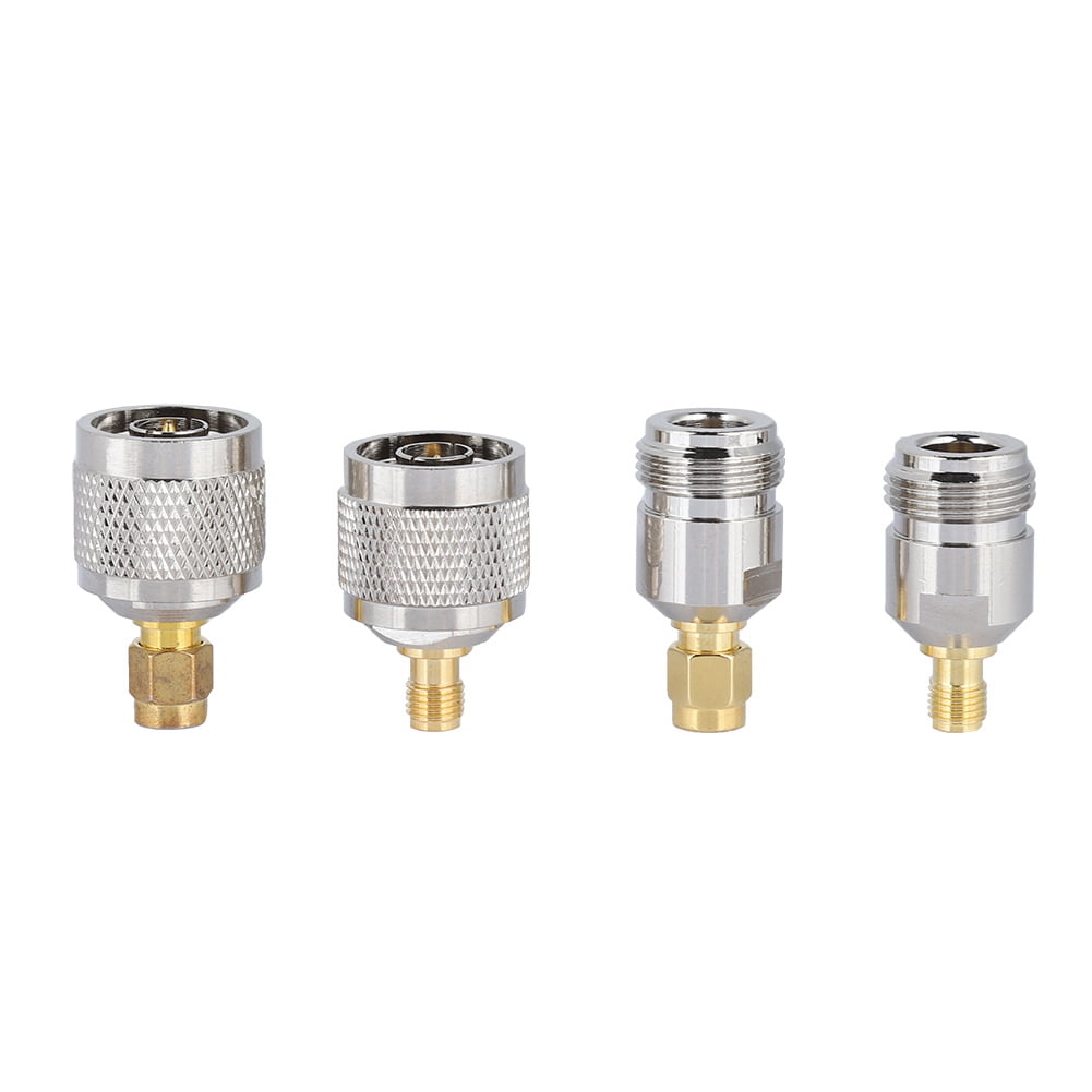Conectores SMA, Adaptador SMA 4pcs SMA A N Adaptador n Macho / Femenino ...