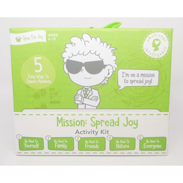 Mission: Spread Joy The Kindness Missions Activity Box with a Building Project - Walmart.com
