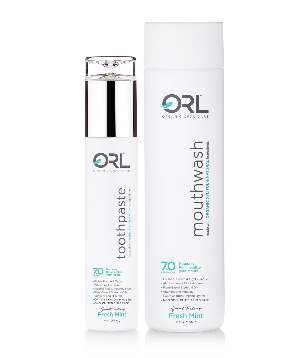 ORL - Fresh Mint Mouthwash & Toothpaste Bundle - Walmart.com