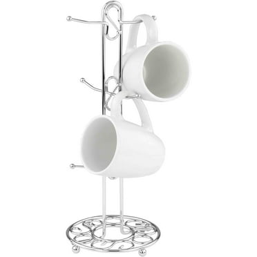 Metal Coffee Cup Holder Kitchen Coffee Mug Tree Countertop Tea Cups ...