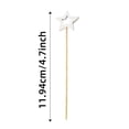 100Pcs Hollow Star Wooden Cocktail Picks Usa Flag Color Food Skewers ...